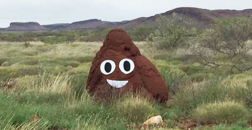 Valtava kakka-emoji ilmestyi yllättäe...