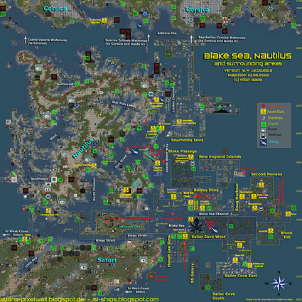 Atlan´s Pixelwelt: Blake Sea Map Update