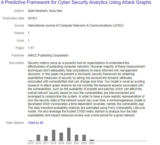 A Predictive Framework for Cyber Security Analy...