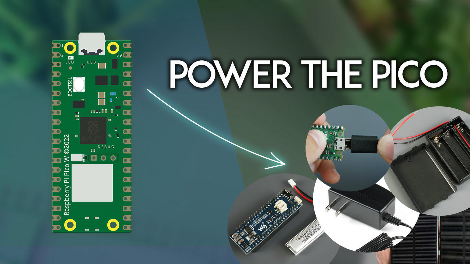 How to Power the Raspberry Pi Pico? 6 Different...