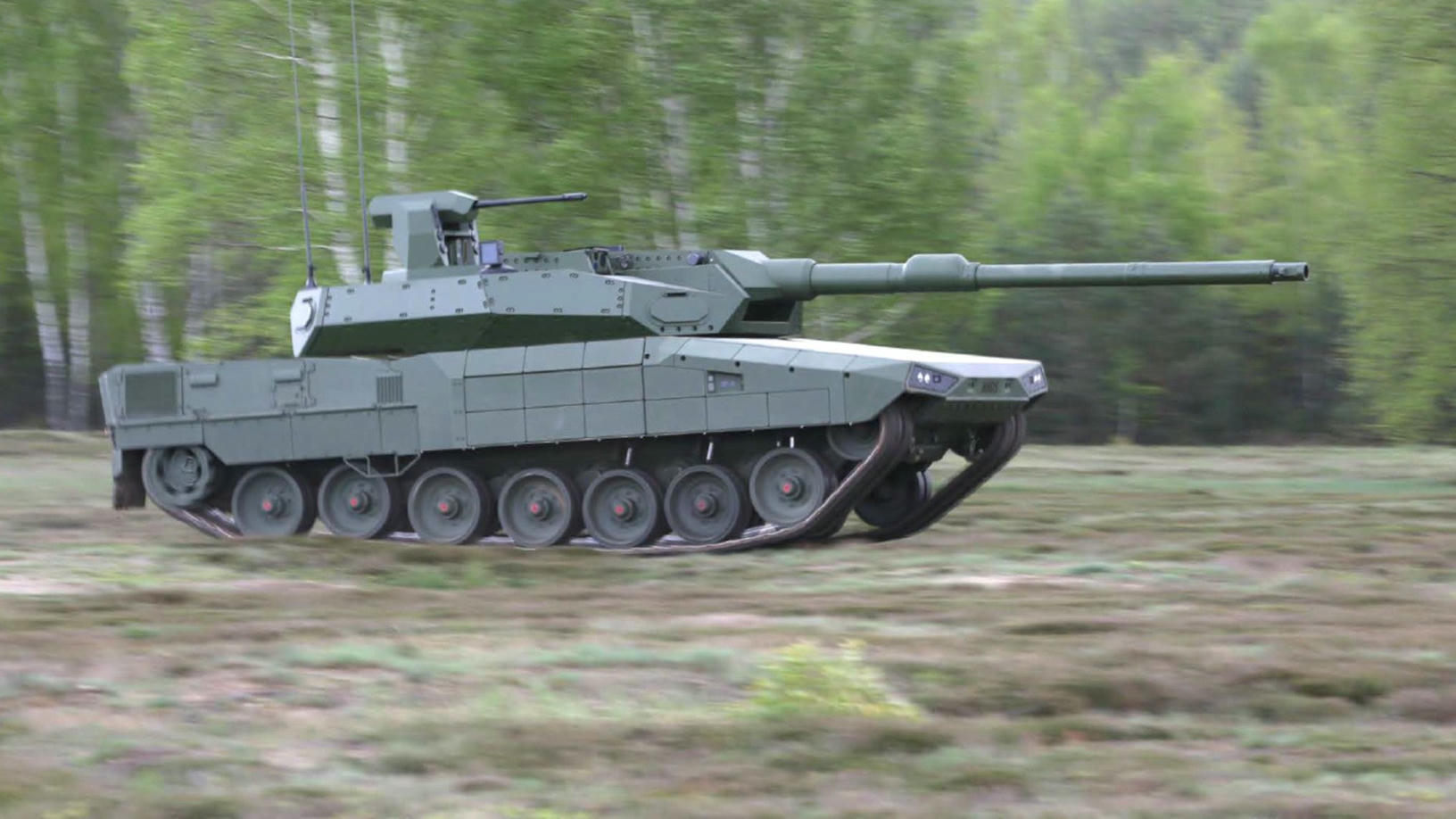 New Leopard 2 Tank Packs A Big Cannon, Uncrewed...