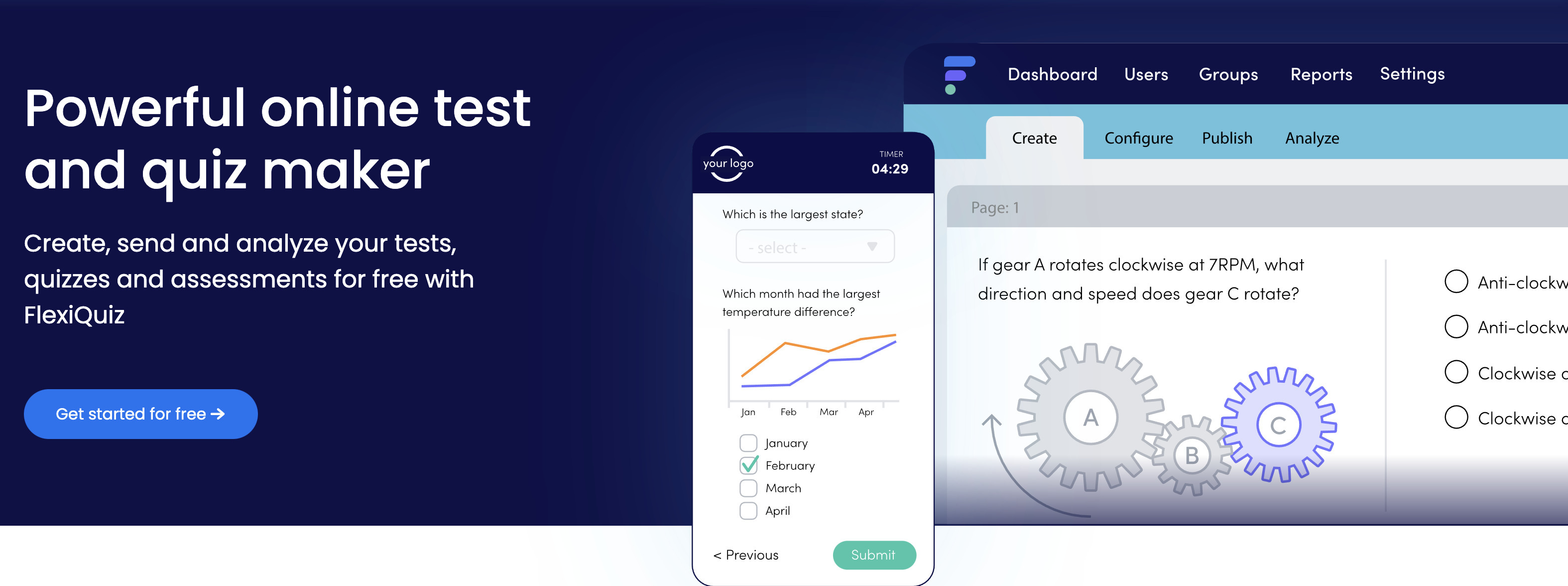 Free Test Generator - easily create an online q...