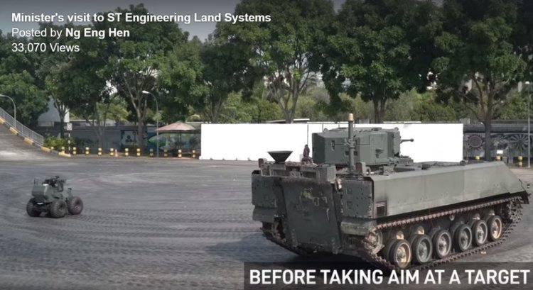 ST Engineering Land Systems unveils unmanned NG...