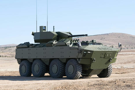 Turkish firm develops new wheeled fighting vehi...