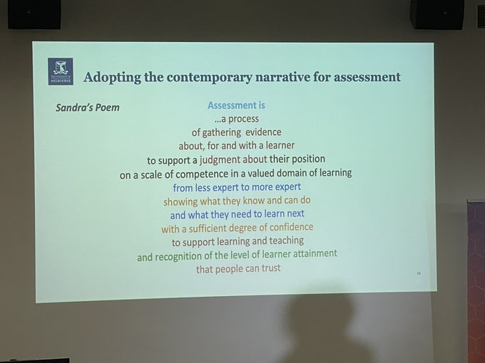 Assessment poem by Sandra Milligan | Rubrics, A...