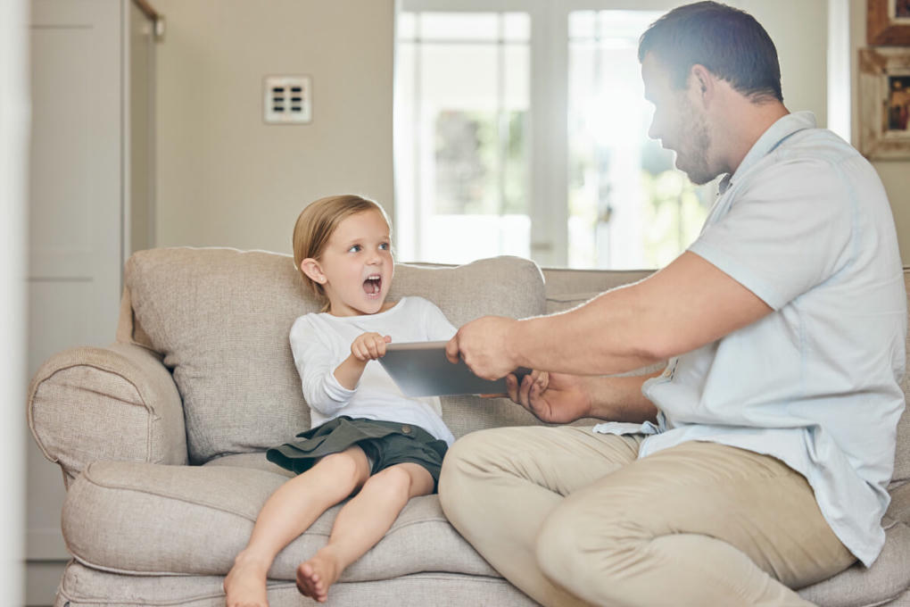 Tablet time linked to terrible temper tantrums ...