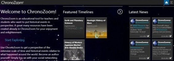 Chronozoom, la línea de tiempo hist&oacu...